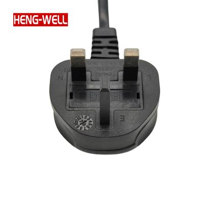 Cina Cavo di alimentazione all'ingrosso 13A 250V Uk Plug Cable Cable di estensione IEC C13 a BS1363 in vendita