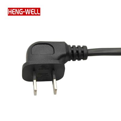 China HENG-WELL 2 Pin C7 Wiring Cord CCC Certified Audio Device Extension with Custom Logo Printing for Home Appliance Use Made China for sale