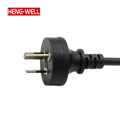 China SAA Certified 3 Pin Power Cord 10A 250V Power Supply Cord with Au Plug for PC/Computer/Laptop C13/C5 3 Pin for Home Appliance Convenient and Durable AC DC Power Cord with SAA Plug for sale