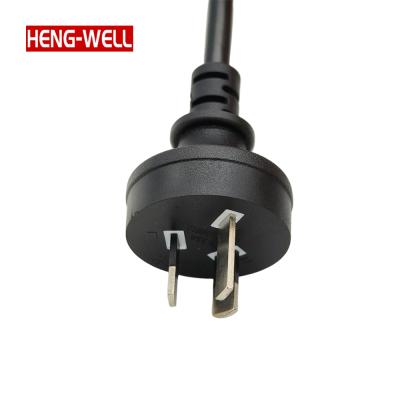 China SAA Certified 10A 250V Australia 3-Pin Plug to IEC C13 Power Cord 20m Cable Length for Home Appliance Use Indoor 10A 250v AU Power Cord with Strong Current Rating and Long Service Life for sale