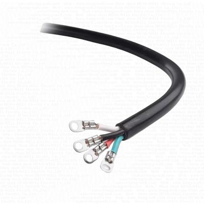 China NEMA 14-50P Plug Power Cord 125V/250V SJTW 4C 6/8AWG Cable with 50 Amps Terminal Stripped USA Generator Extension Cord for sale