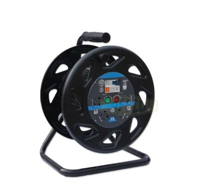 China 4 Sockets IP44 Retractable Cable Customized Length  Extension  Heavy-duty Industrial Waterproof Cable Reel  Extension Cord Reel for sale