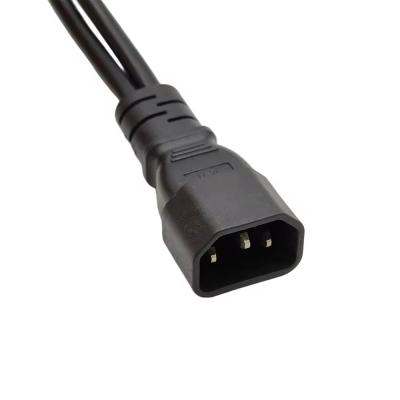 Китай 0.3M ENEC Power Cable Y Splitter C14 to 2 C13 Extension Cord 10A 250V для расширения питания нескольких устройств продается