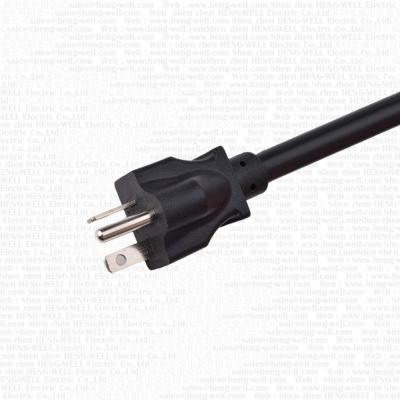 China HENG-WELL 10Ft Power Extension Cord Nema 6-20P/6-20R 10Ft for 220/250V 14 Awg for UL Listed 3 Prong SJTW Cable for sale