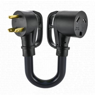 Chine 30 Amp Adaptateur de VR Cord NEMA TT-30P mâle à TT-30R Adaptateur d'alimentation électrique pour les camping-cars Les remorques Les camping-cars Caravanes à vendre