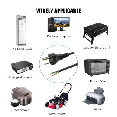 China HENG-WELL CCC 3-Pin Power Cord Stripped 0.6M 1.5M 1.8M China Cords for Computer/Server/UPS in Electronics & Home Appliances for sale