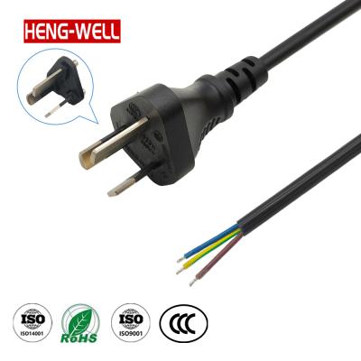 China HENG-WELL CCC 3-Pin Power Cord Stripped 0.6M 1.5M 1.8M China Cords for Computer/Server/UPS in Electronics & Home Appliances for sale