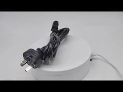 3ピンAU電源コードプラグ IEC 320 C13 SAA オーストラリアケーブル 0.5m 0.75m 1m 1.5m