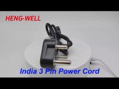 India 3PIN-VOEDINGSKABEL