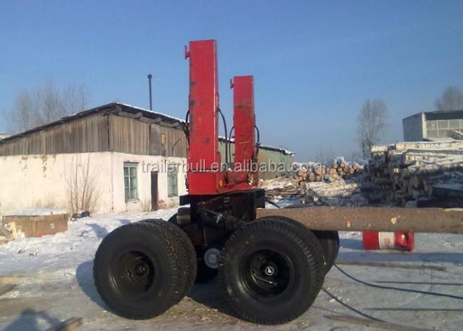 50t Log Trailer Trucks for 9m Logs and Timbers in Africa and Russia