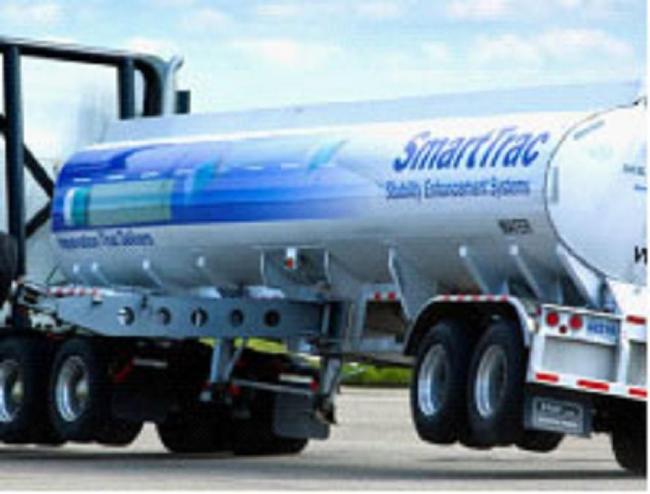 7 Tubes 2 Axles CH2 Tube Skid Semi-Trailers for 4000L CNG