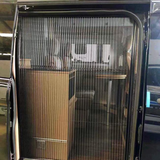 Self-Propelled/Trailer Rvs Prd01 Parabolic Flyscreen Door for RV Truck Camper Motorhomes DIY