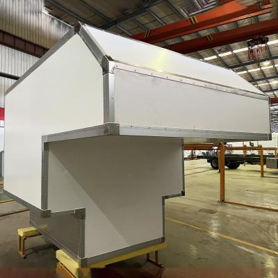 China Customizable 6.5ft Cab-over Slide In Camper Box for Pickup Trucks DIY RV and Motorhome for sale
