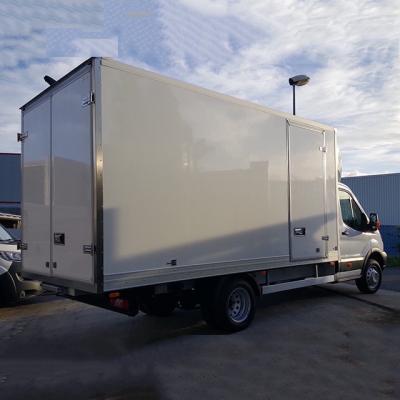 China Easy Assemble GRP Skin Honeycomb Composite Dry Freight Van Kits Quick Installation for sale