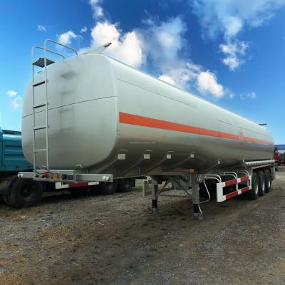 China Truck Trailer 42000L 28T Carbon Steel Fuel Or Refuel Tank Semi Trailer for Tanzania for sale