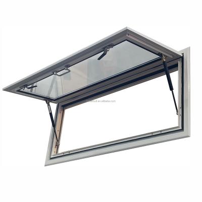 China Max. Open op 65 graden Aanpasbaar gehard glas Expeditievensters voor RV-trailers Te koop