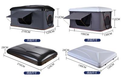 Cina Tenda di tetto in alluminio in acciaio inossidabile per camper confortevoli in vendita