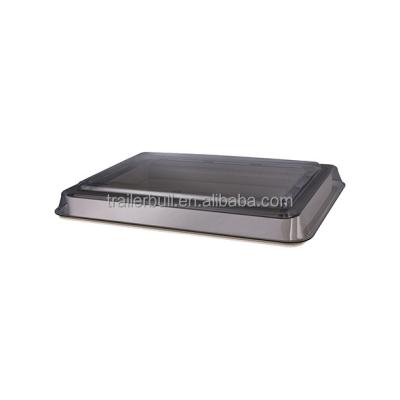 중국 RW3 라이트 RV 지붕 천장 창 RAL9001 프레임 색상 70-80 RV 복합 벽 판매용