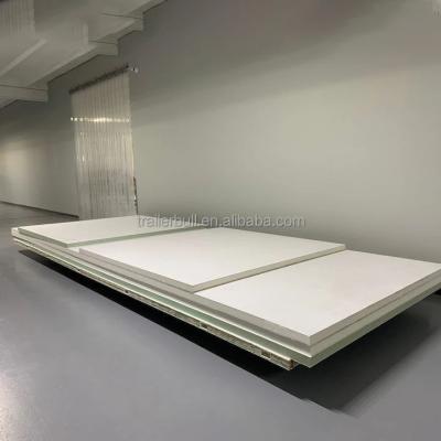 China FRP PU/XPS FRP Sandwich Panels for Expedition Truck Camper Embedded FRP Tube Crossbeam for sale