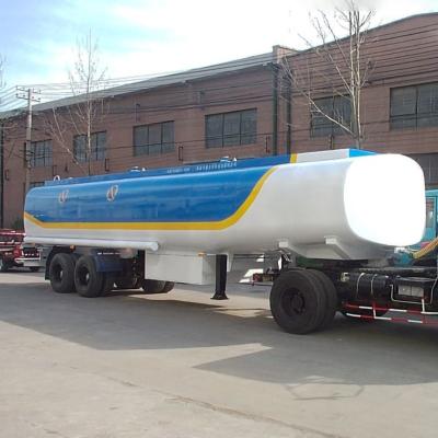 China 2 Axles 28000 Liters Gasoline Fuel Trailer Light Duty for sale