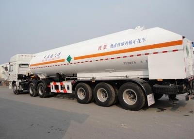 China 51550L Capacity LNG Tanker Semi Trailer With 3 Axles for sale