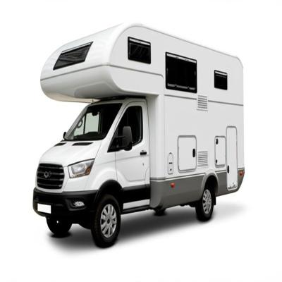 China Motorhomes de Camper para Caminhão Personalizados com Alcova Opcional e Personalização à venda