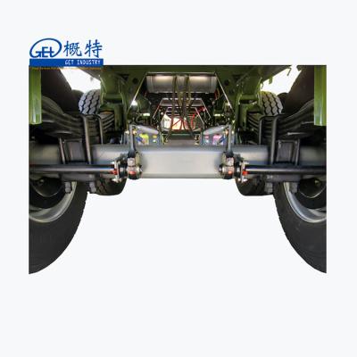 China 40ft 3 Axles 45T Stake Side Platform and container truck Semi trailer for sale