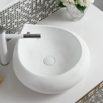 China New style high quality ceramic white easy carer artistic porcelain art cheap bathroom hand wash basin sink for sale