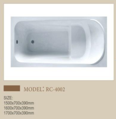 China Wholesale Euro hotel home  apartment  design bathroom tube for sale