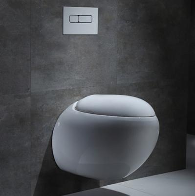 China Chaozhou Round shape ceramic wall hung toilet with top quality for sale