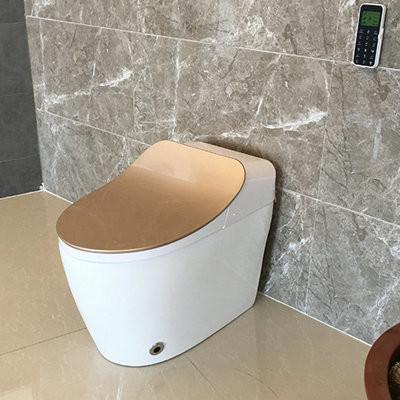 China China sanitary ware portable Bathroom modern new design gold intelligent toilet seat cover with all self-clean system for sale