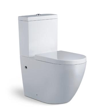 China Sanitary ware bathroom ceramic  washdown two piece p-trap Australia toilet for sale