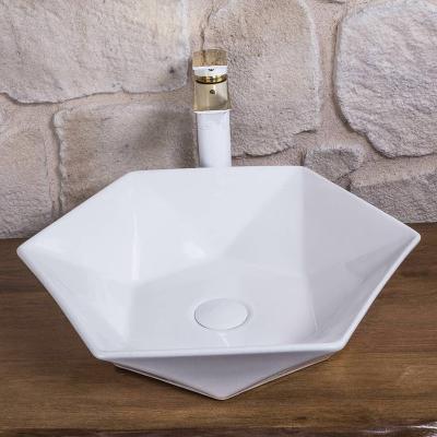 China 2018 bathroom latest ceramic luxury good new white color hot sale wash hand deep basin for sale