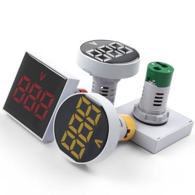 China YZ LED Voltmeter Digital Indicator Single Display Panel Meter AD112-50 AC60-500V 1% Accuracy Large Display Small for sale