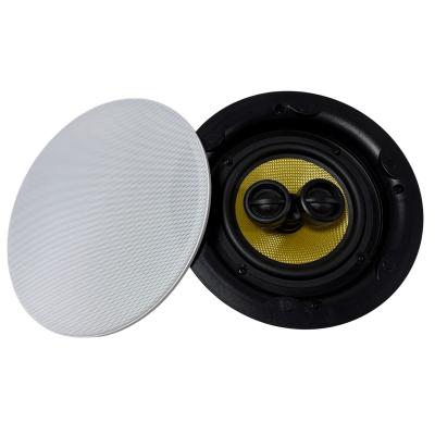 China 5.25 inch  3-way ceiling speaker  witih double tweeters , ceiling speaker supplier , Cut-hole diameter 180mm , 30-60 watts for sale