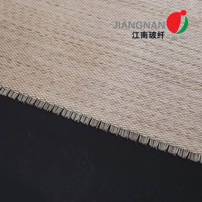 Cina Spessore senza fumo del tessuto trattato termicamente caramellato 0.8mm della vetroresina in vendita