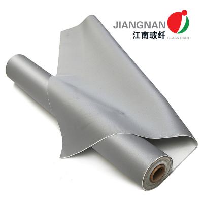 Cina il silicone del raso di spessore di 0.45mm ha impregnato la protezione contro il calore della fibra di vetro ad alta resistenza in vendita
