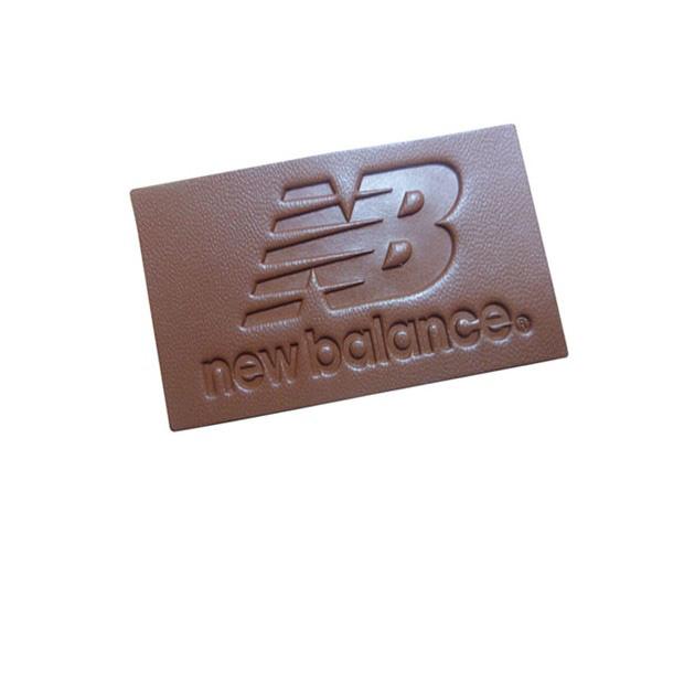 apparel iron on embroidery logo leather patches