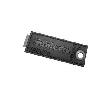 apparel iron on embroidery logo leather patches