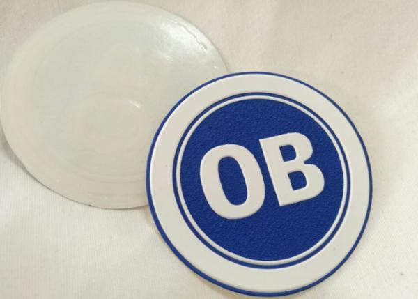 China 2mm Thickness Rubber Name Labels Police Pvc Patch , Custom 3d Rubber Patches supplier
