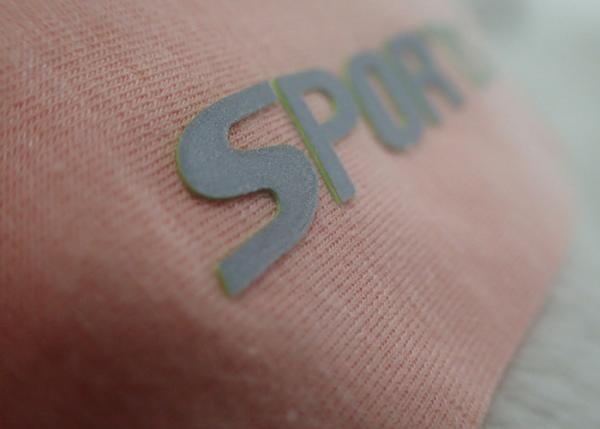 Quality Customized Organic Silk Screen Clothing Labels , Small Cotton Clothing Labels for sale
