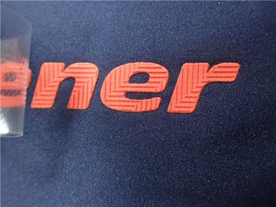 Cina Non tossico morbido colorato Matto Silicio Trasferimento di calore Abbigliamento Etichette ambientali in vendita