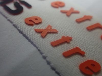 China Normal Ink Of High Density Heat Transfer Clothing Labels Customized Shape for sale