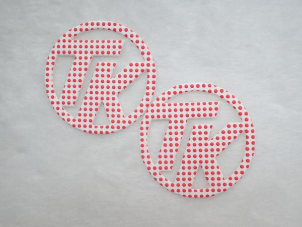 Quality Custom Label Printing TPU Rubber Silicone Heat Transfer Clothing Labels for sale