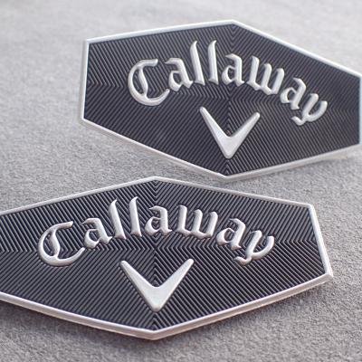 Cina Marchio 3D stampato in calore di gomma di PVC per abbigliamento in vendita