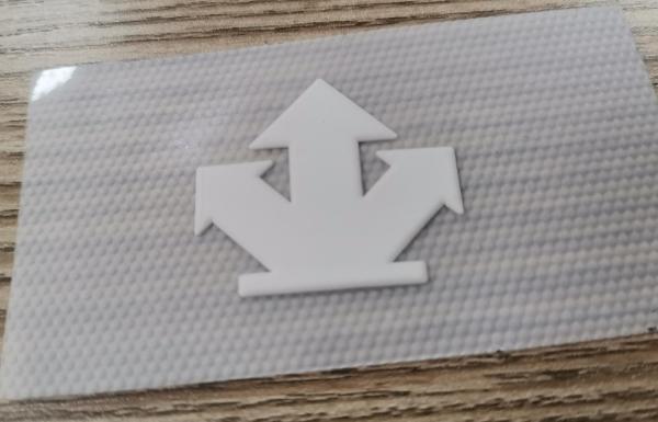 Quality Customized Design 3D Heat Transfer Silicone Label For Clothes for sale