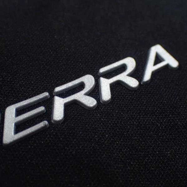 Quality Customized 3D Silicone Heat Transfer Clothing Labels With Silver Shinny Color for sale