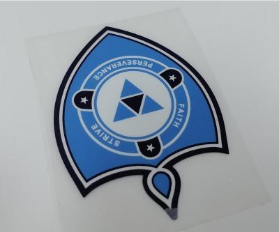 Китай 3D-печать одежды Силиконовые теплопередающие этикетки с рельефной техникой продается