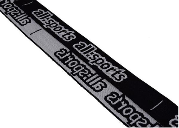 Quality Jacquard Webbing Weaving Clothing Elastic Band , Sewing Elastic Band For Fitness for sale