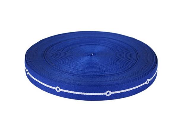 Quality Funky Blue Elastic Diary Band Strap , 3 - 110mm Width Custom Cloth Elastic Bands for sale